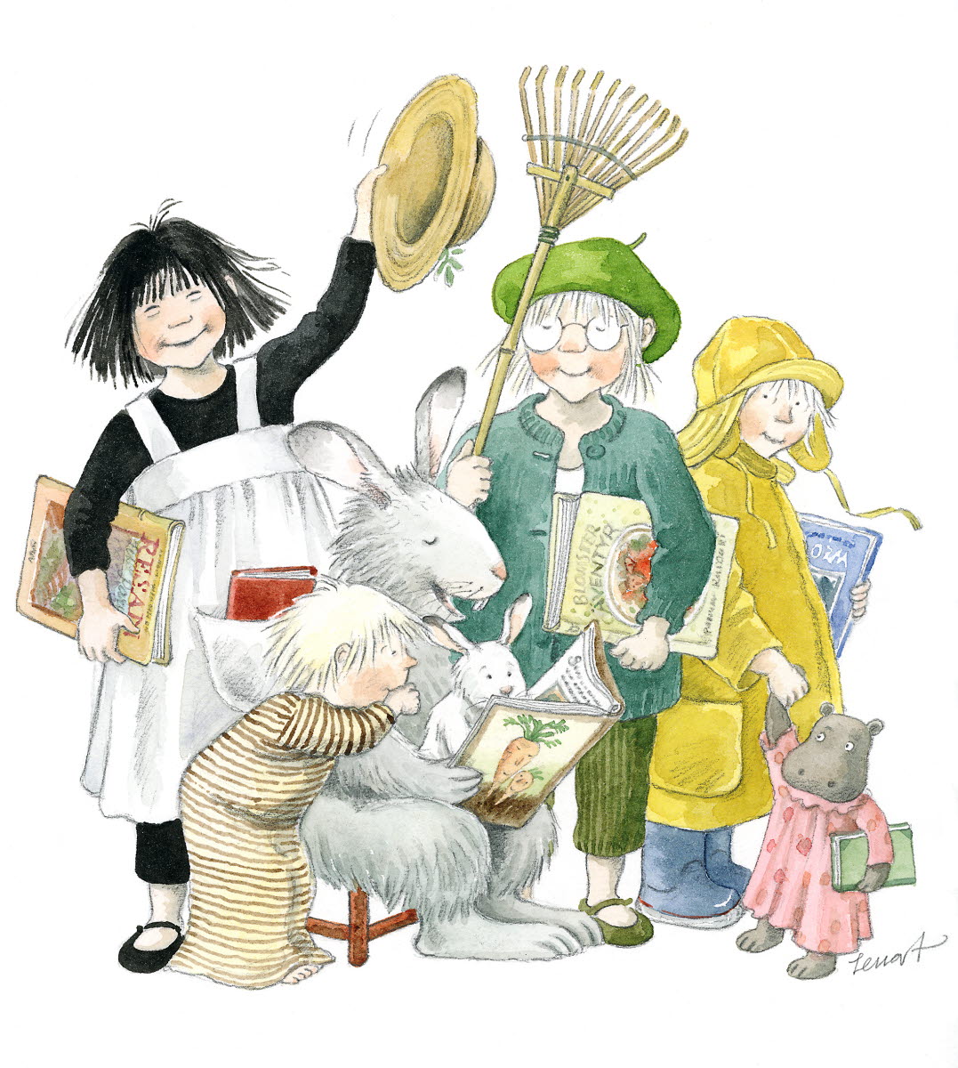 Här kommer Maja med vänner! | Löfstad slott